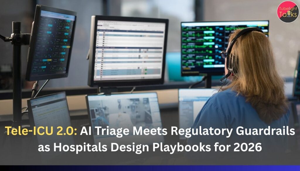 Tele-ICU 2.0: AI Triage Meets Regulatory Guardrails as Hospitals Design